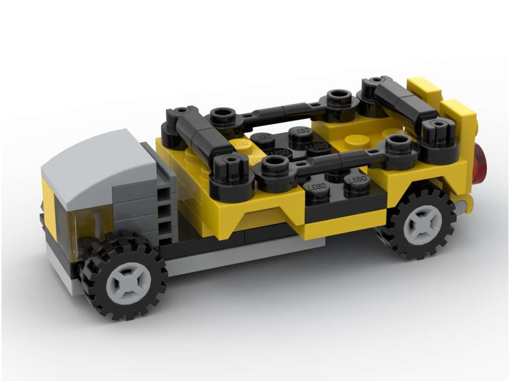 LEGO MOC 11965 Articulated Truck v2 by PeterSzabo | Rebrickable - Build ...
