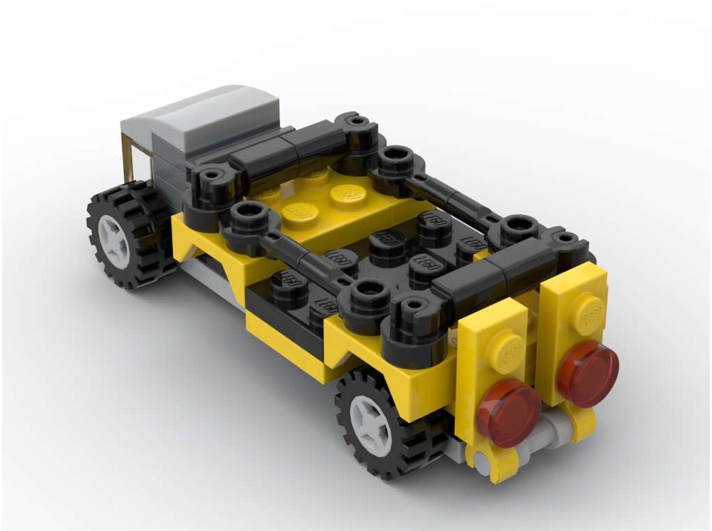 LEGO MOC 11965 Articulated Truck v2 by PeterSzabo | Rebrickable - Build ...