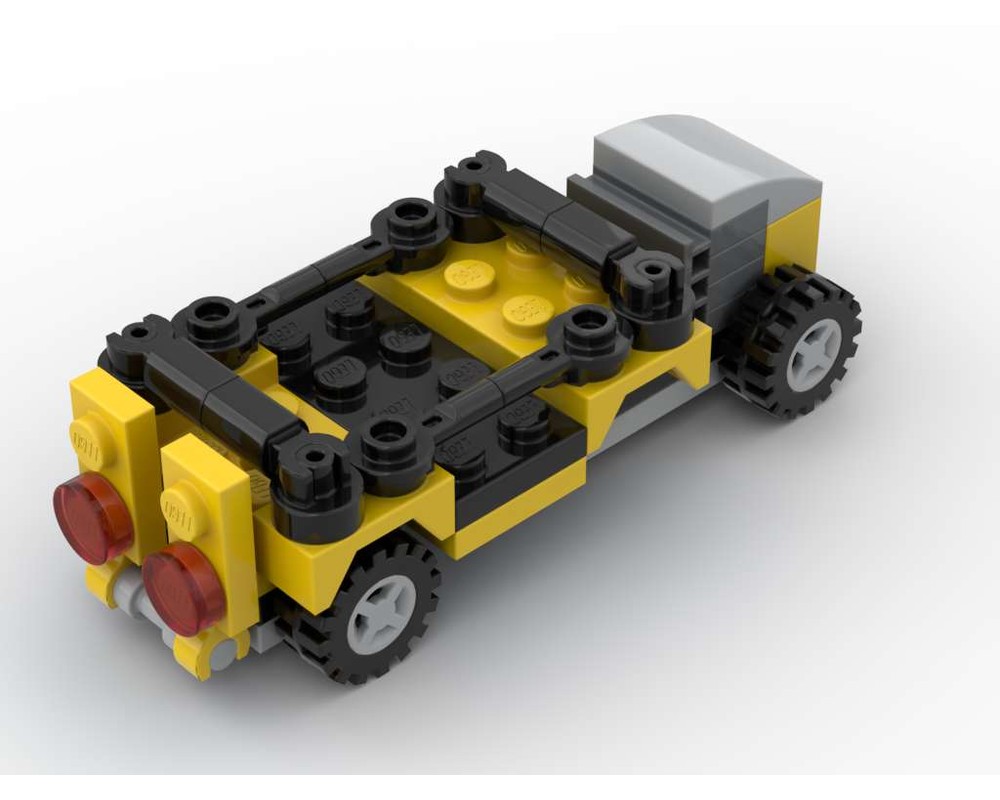 LEGO MOC 11965 Articulated Truck v2 by PeterSzabo | Rebrickable - Build ...