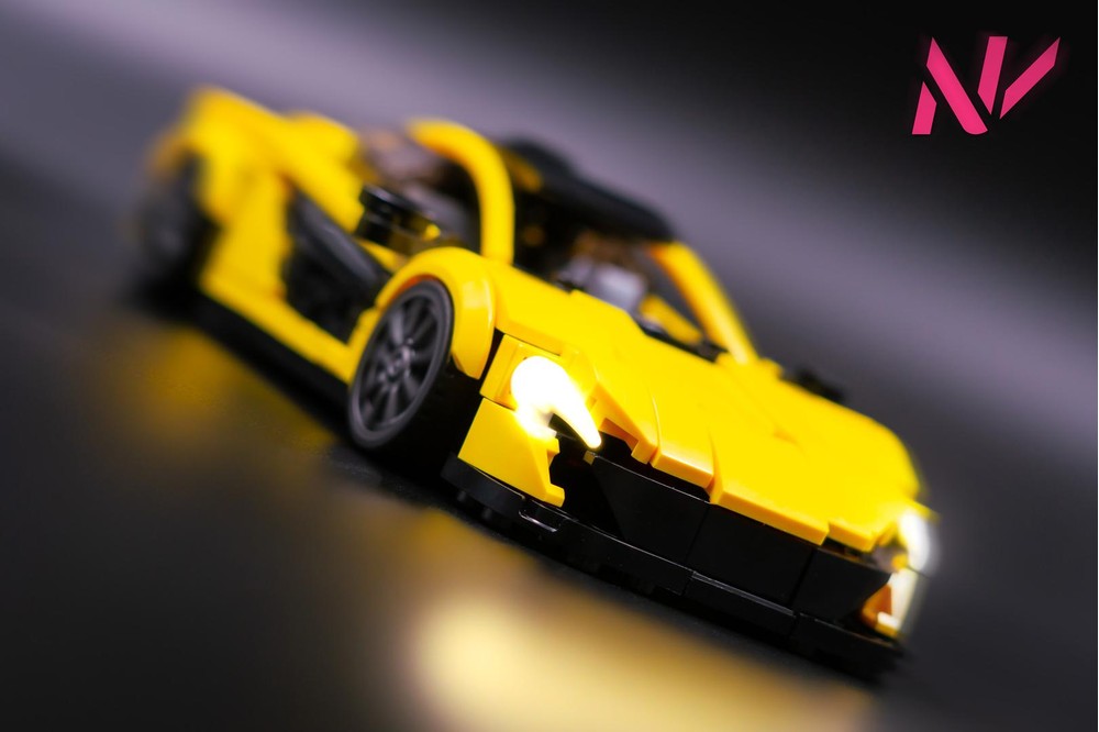 Lego Moc Mclaren P1 By Nv Carmocs Rebrickable Build With Lego