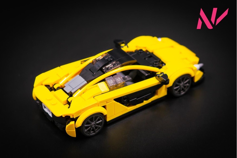 Lego Moc Mclaren P1 By Nv Carmocs Rebrickable Build With Lego