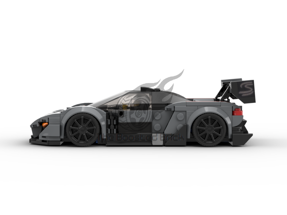 Lego Moc Mclaren Senna By Theboostedbrick Rebrickable Build With Lego