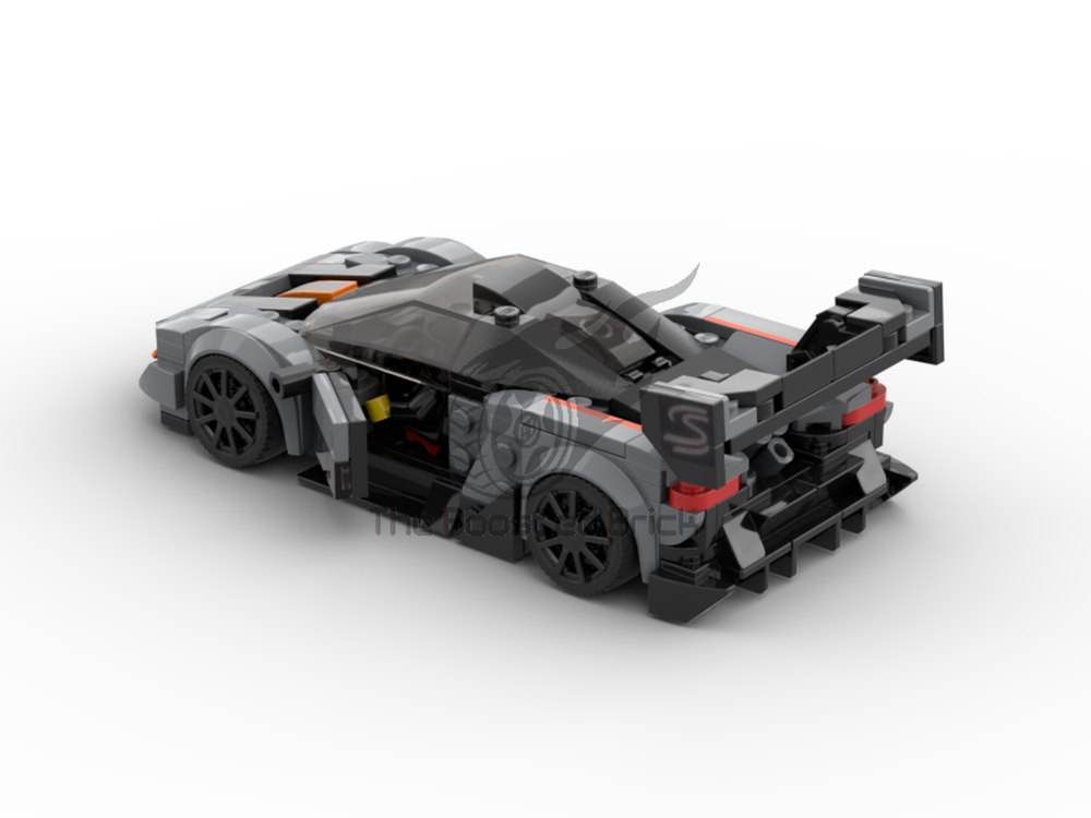 Lego Moc Mclaren Senna By Theboostedbrick Rebrickable Build With Lego