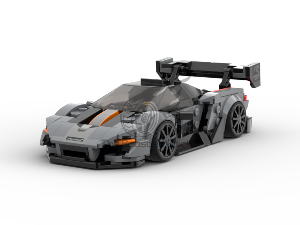 Lego Moc Mclaren Senna By Theboostedbrick Rebrickable Build With Lego
