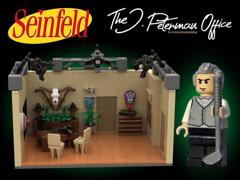 LEGO MOC Seinfeld - The J. Peterman Office by bricksaboutnothing ...