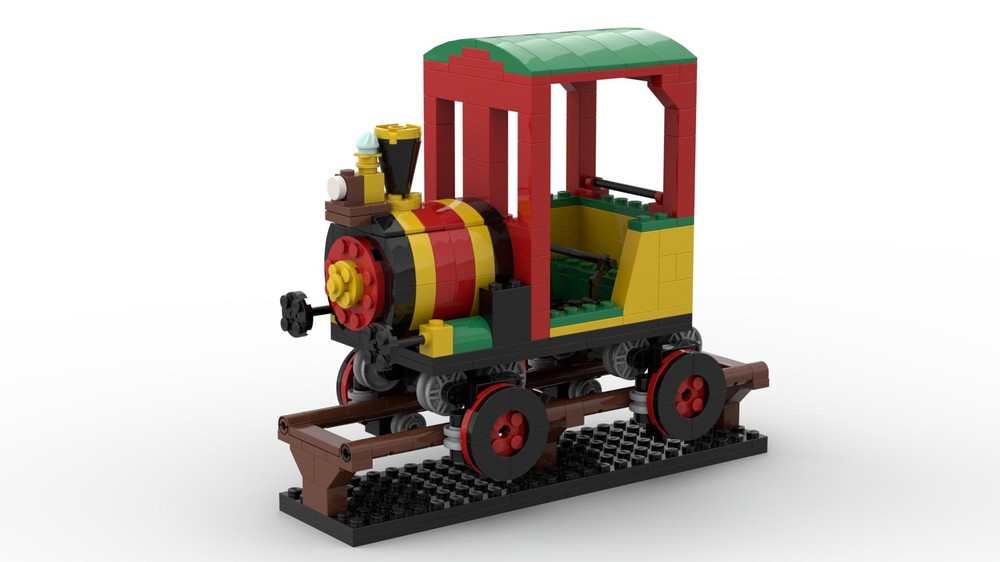 LEGO MOC Cedar Point Woodstock Express Front Car by coasternews ...