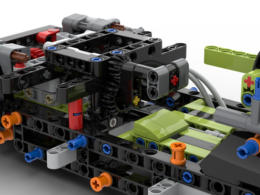 Lego Moc Peugeot 9x8 Modifications By Jav Rebrickable Build With Lego
