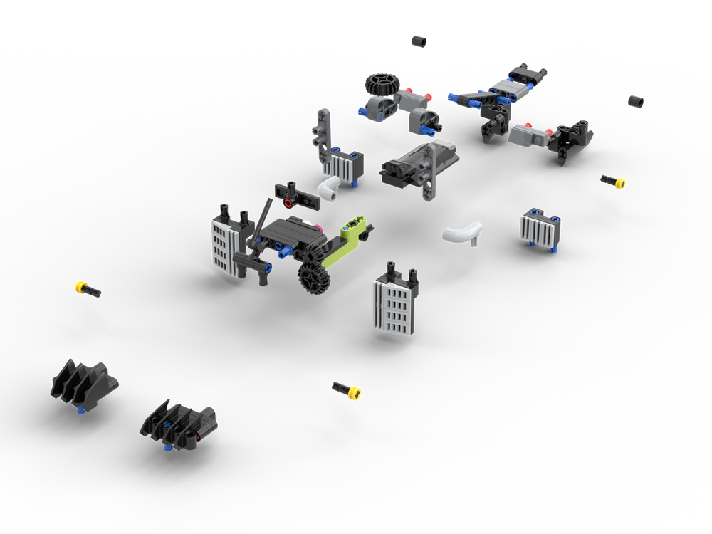 Lego Moc Peugeot 9x8 Modifications By Jav Rebrickable Build With Lego