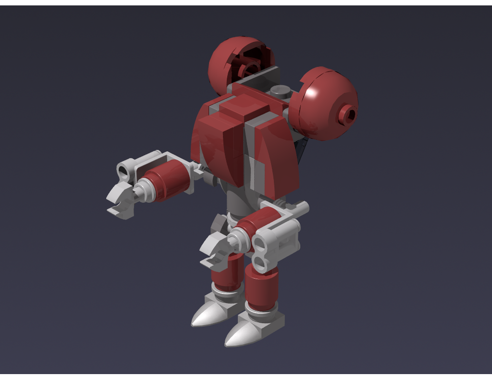 LEGO MOC B2 Super Rocket Droid by KennoMonkey | Rebrickable - Build ...