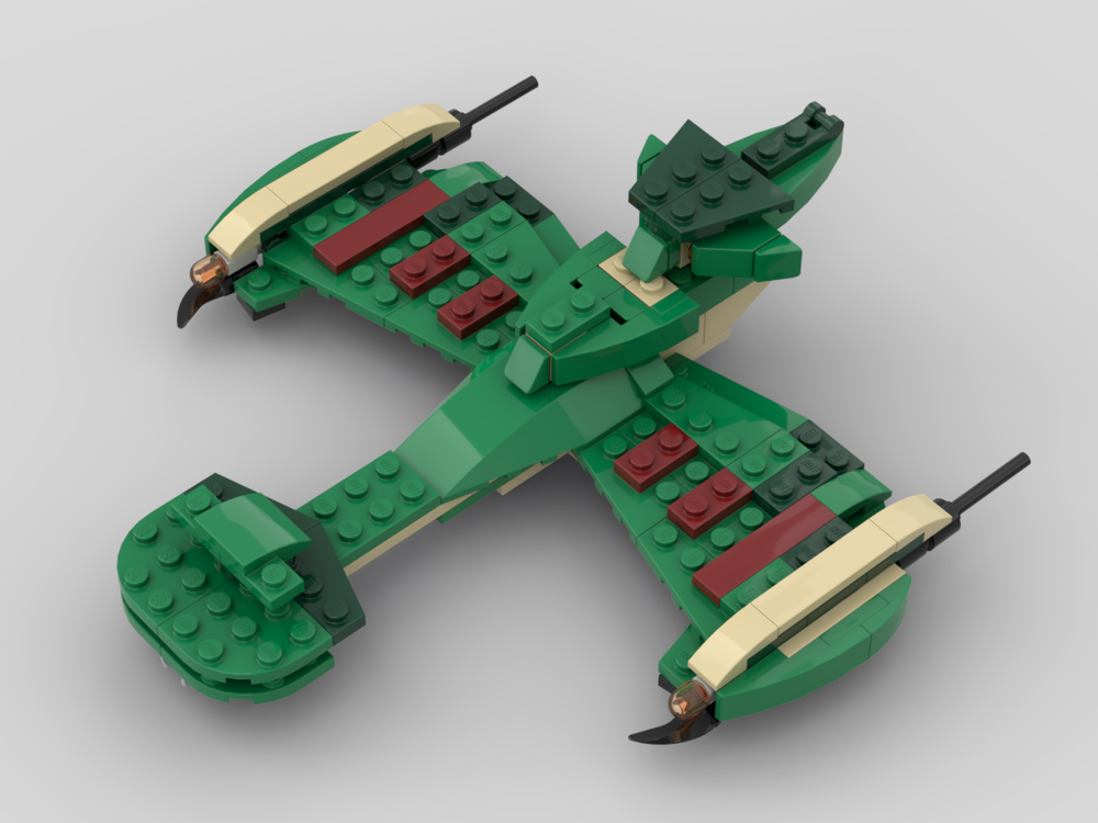 Lego Moc 31058 X2 Klingon Neghvar By Klintisztvud Rebrickable