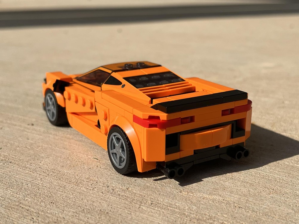 LEGO MOC 76918 C8 Corvette by Turbo8702 | Rebrickable - Build with LEGO