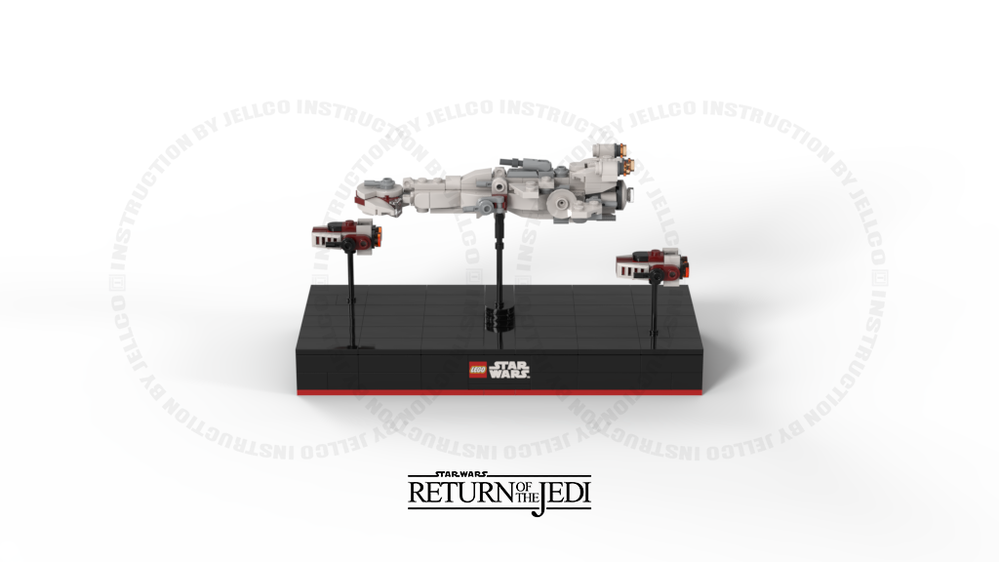 Lego Moc Micro Dornean Gunshipbrahatok Class Desktop Version By
