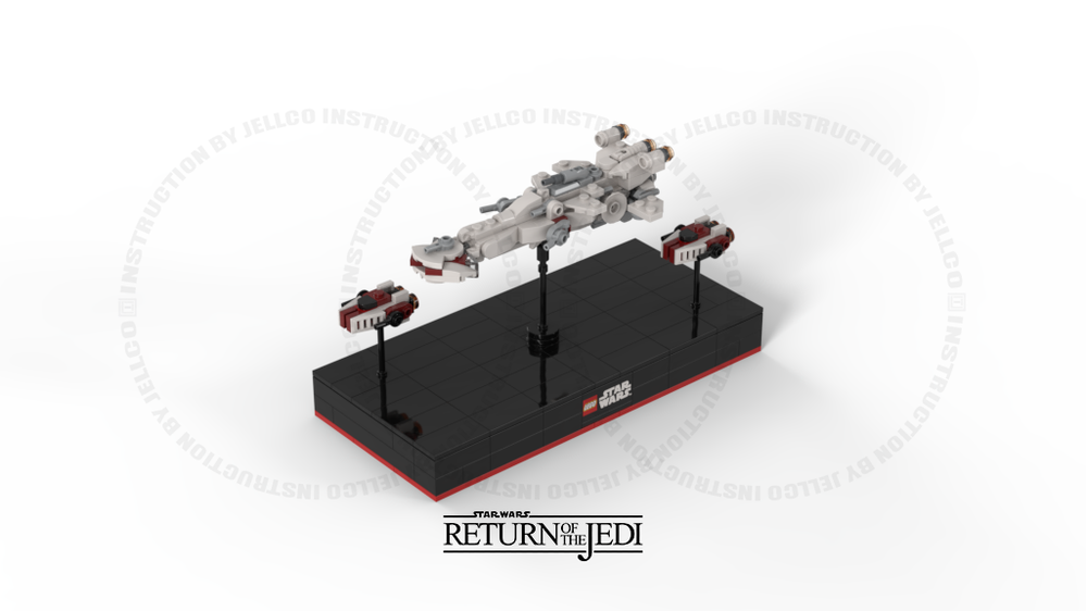 Lego Moc Micro Dornean Gunshipbrahatok Class Desktop Version By