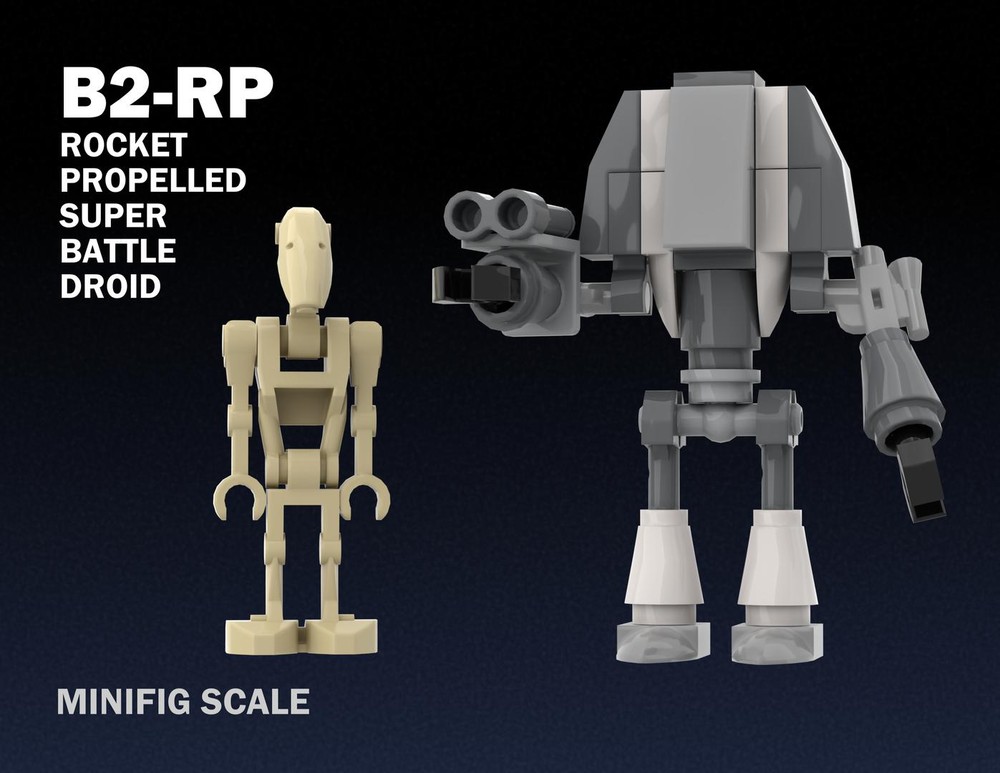 LEGO MOC B2-RP Rocket Propelled Super Battle Droid by KennoMonkey ...