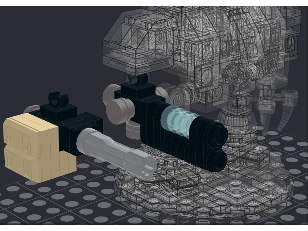 Lego Moc Warhammer 40k Redemptor Dreadnought Mini By Meregt