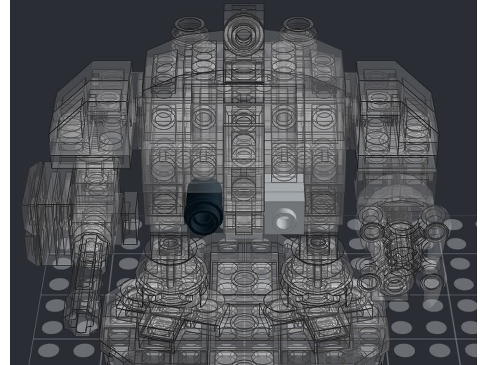 Lego Moc Warhammer 40k Brutalis Dreadnought By Meregt Rebrickable