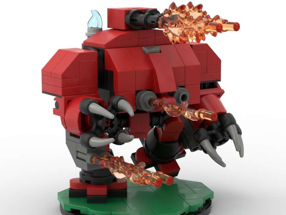 LEGO MOC Warhammer 40k Brutalis Dreadnought by meregt | Rebrickable ...