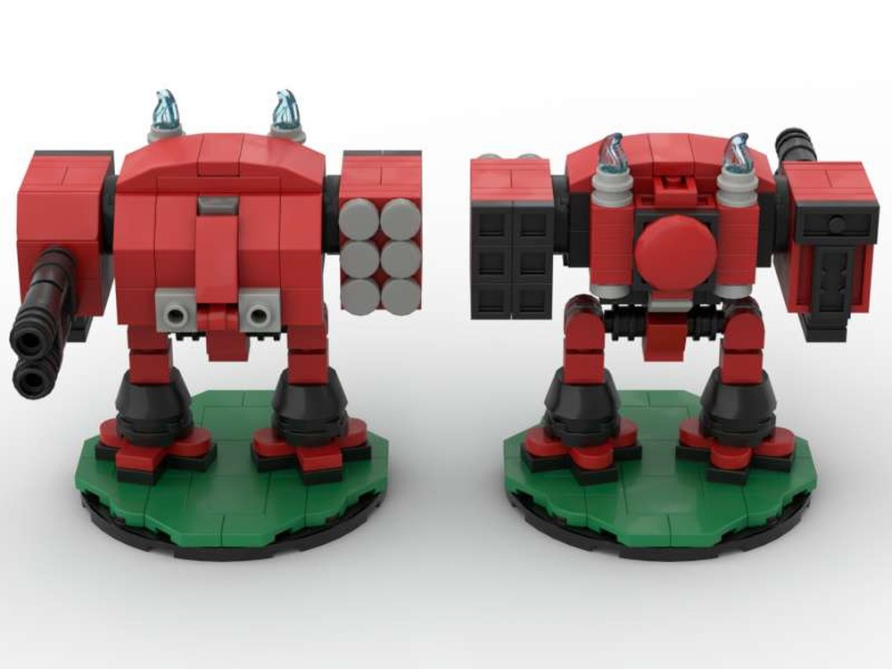 LEGO MOC-154291 Warhammer 40k Ballistus Dreadnought (mini) by meregt ...