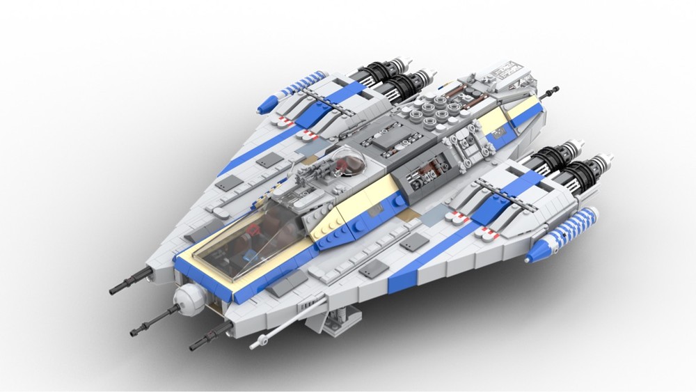 LEGO MOC Skyplar A-502E-4 Dub-wing bomber by Skyple | Rebrickable ...