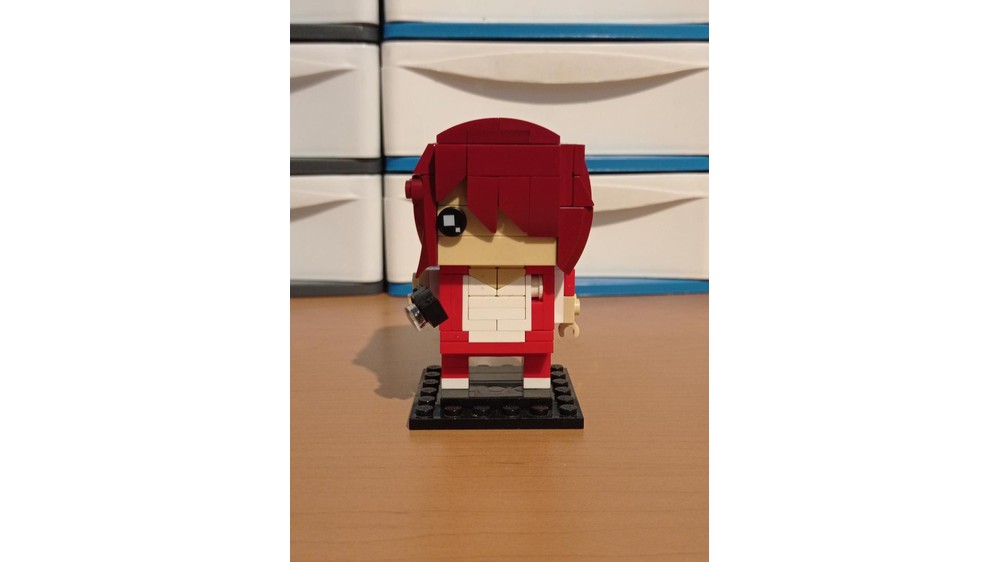 Lego Moc Miyako Hoshino Brickheadz By Arjj Rebrickable Build With Lego