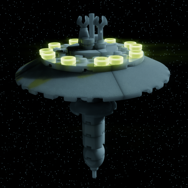 LEGO MOC Mini Space Dock by EZProductions | Rebrickable - Build with LEGO