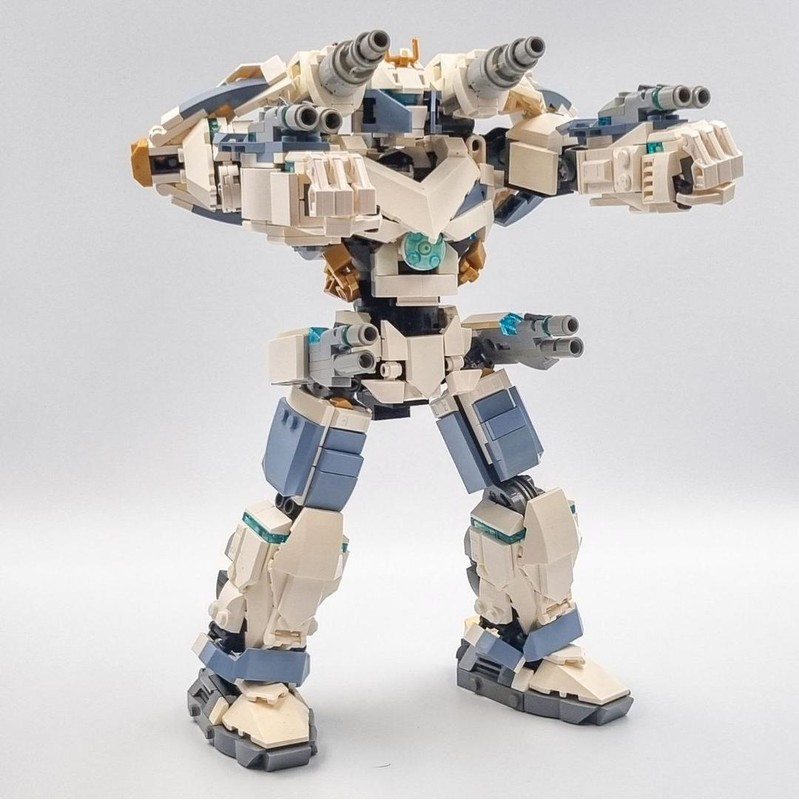 LEGO MOC Zane's Titan Mech by thebricksong | Rebrickable - Build with LEGO