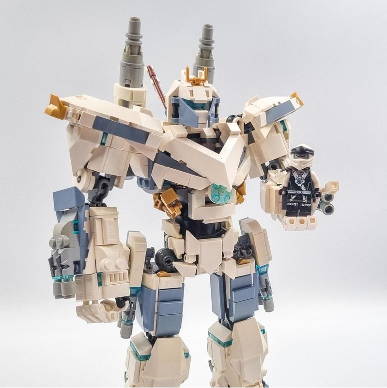 LEGO MOC Zane's Titan Mech by thebricksong | Rebrickable - Build with LEGO