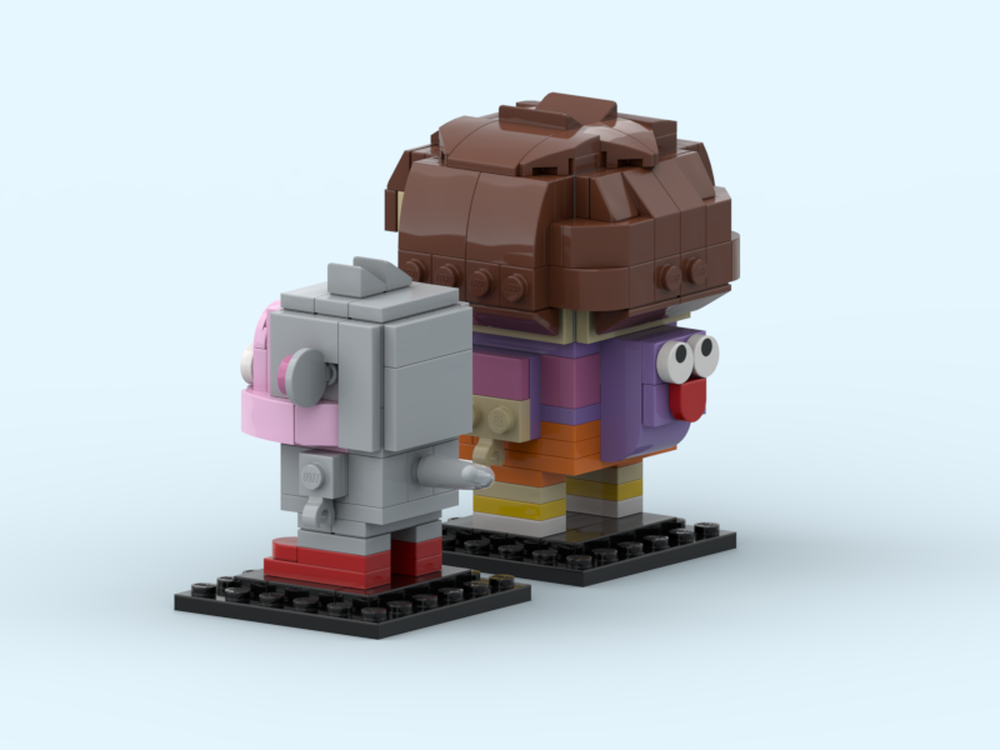 LEGO MOC Dora and Boots by AussieShazza | Rebrickable - Build with LEGO