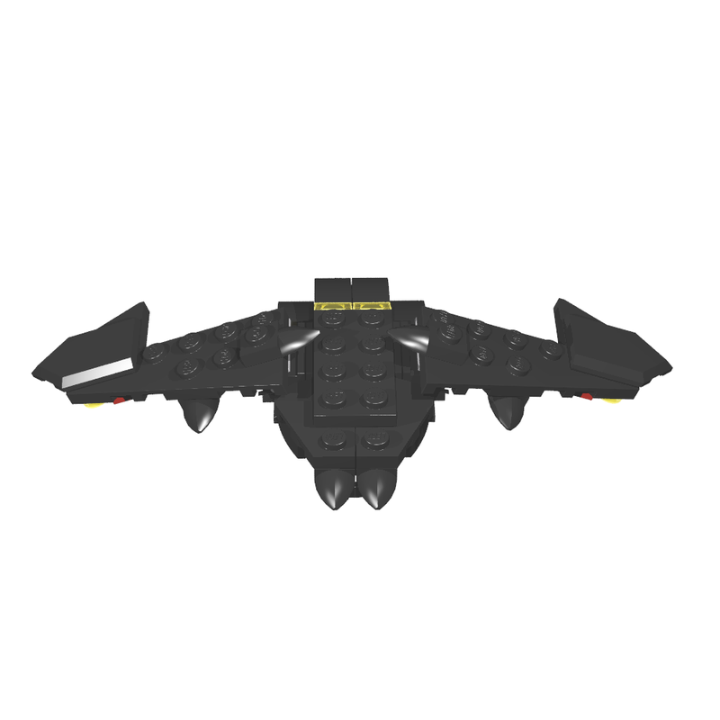 LEGO MOC 30524 Old Batwing by Berth | Rebrickable - Build with LEGO