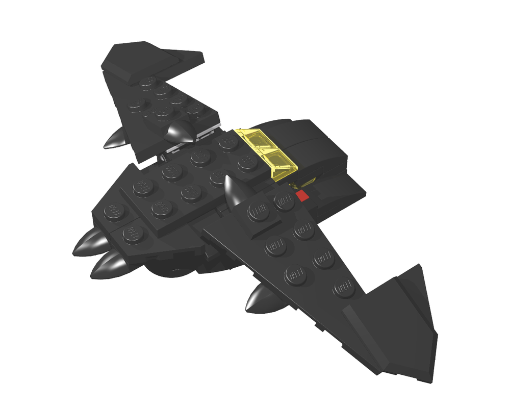 LEGO MOC 30524 Old Batwing by Berth | Rebrickable - Build with LEGO