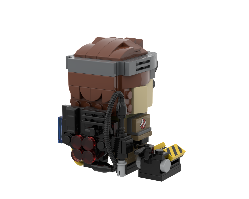 Lego Moc Raymond Stantz Brickheadz By Fmbricks Rebrickable Build