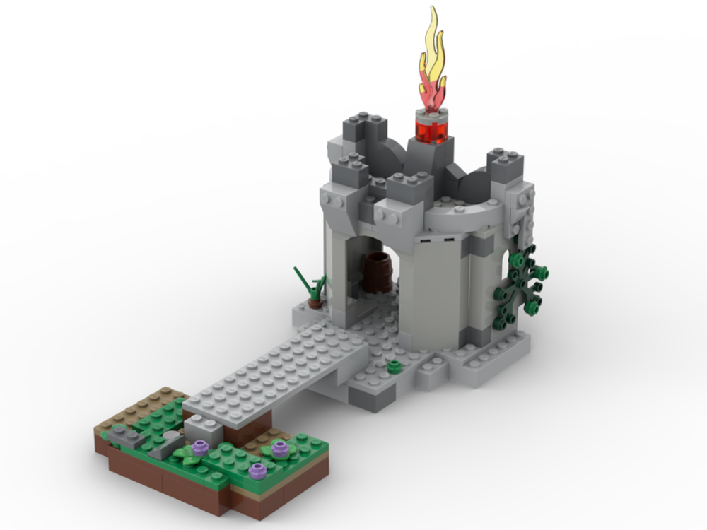 LEGO MOC Wizard Fortress by Tree-beard6 | Rebrickable - Build with LEGO