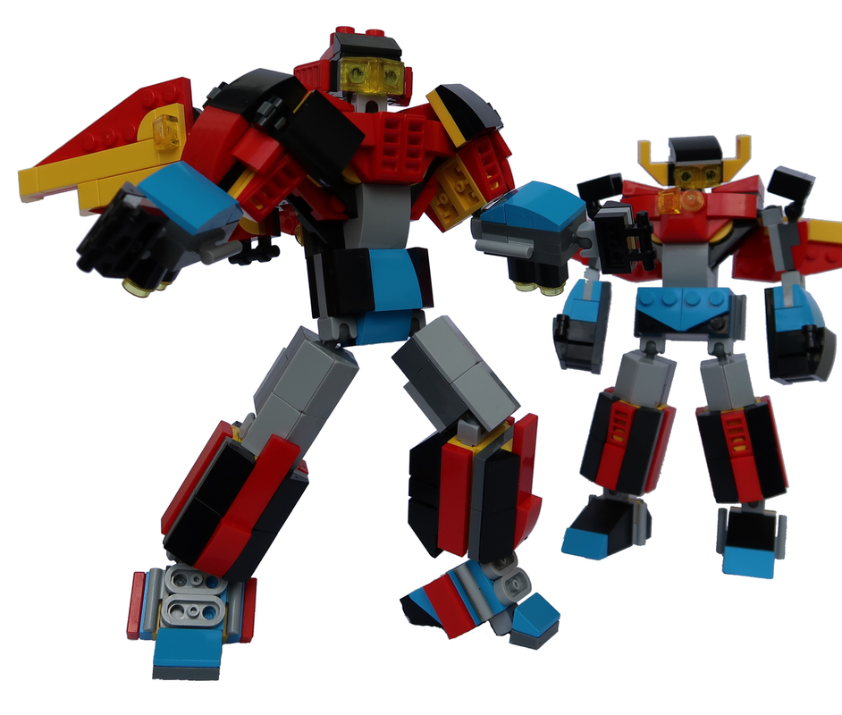 LEGO MOC Super-Robot² by re-creator | Rebrickable - Build with LEGO