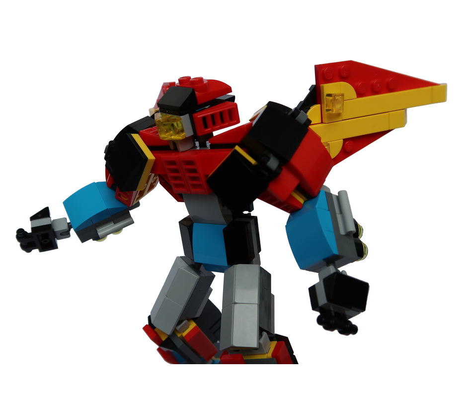 Lego Moc Super Robot² By Re Creator Rebrickable Build With Lego