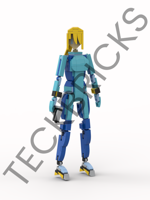 LEGO MOC Samus Aran by Teckbricks | Rebrickable - Build with LEGO