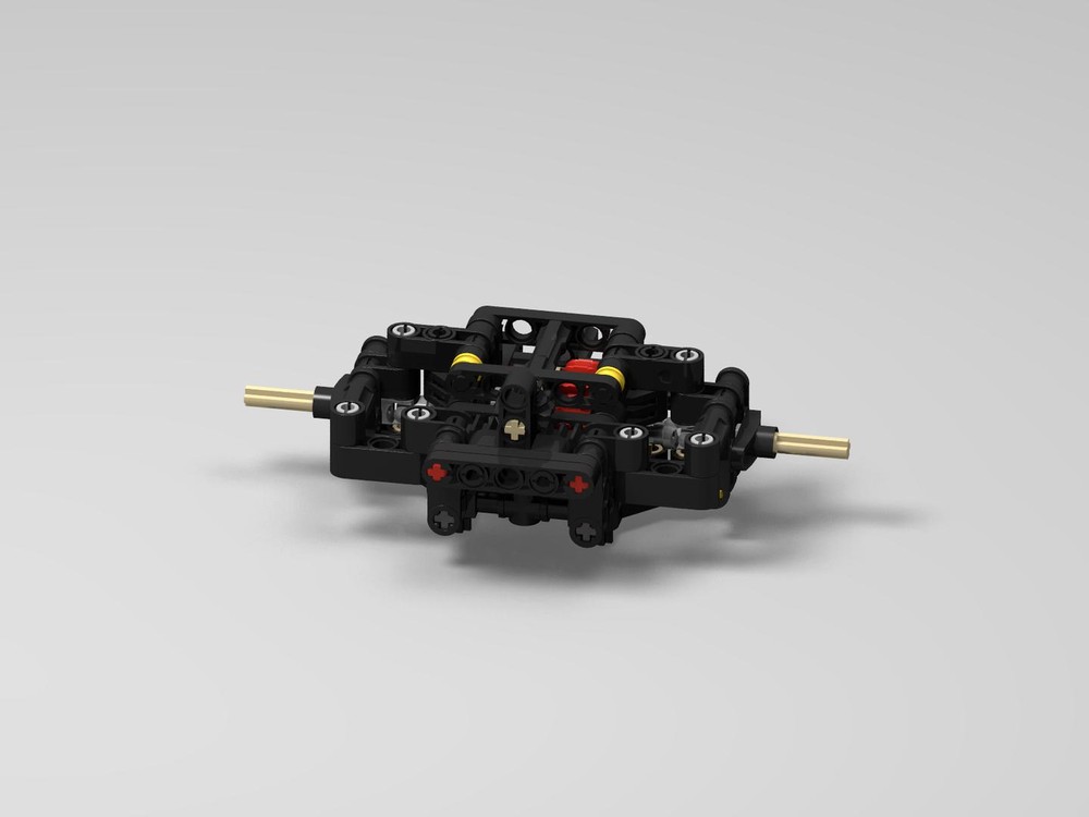 LEGO MOC Front-wheel drive (FWD) by twooosim | Rebrickable - Build with ...