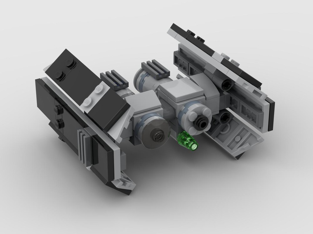 LEGO MOC Tie Bomber Microfighter by lekgolo167 | Rebrickable - Build ...