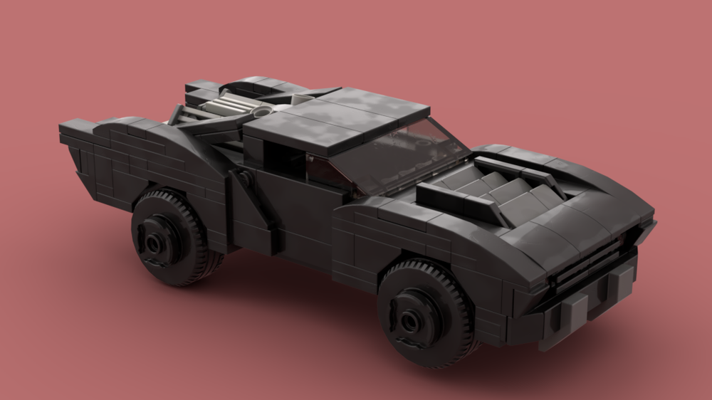 LEGO MOC-154373 The Batmobile by Hangarbay24 | Rebrickable - Build with ...