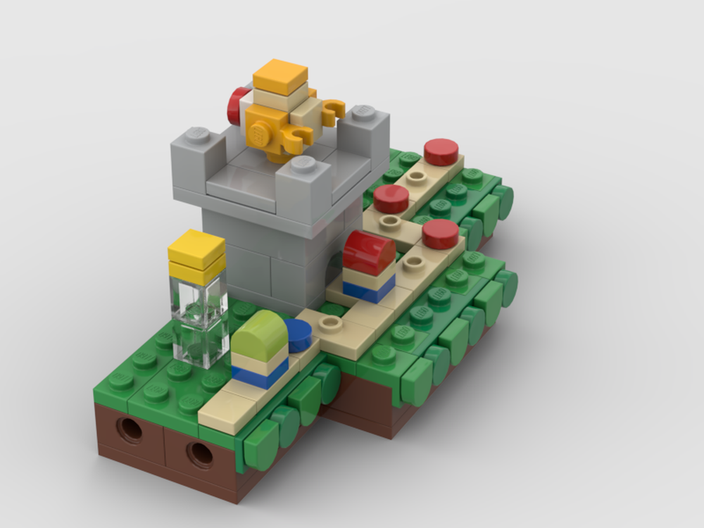LEGO MOC Micro Mario W1-L2 Boom booms tower. by Jimybricks ...