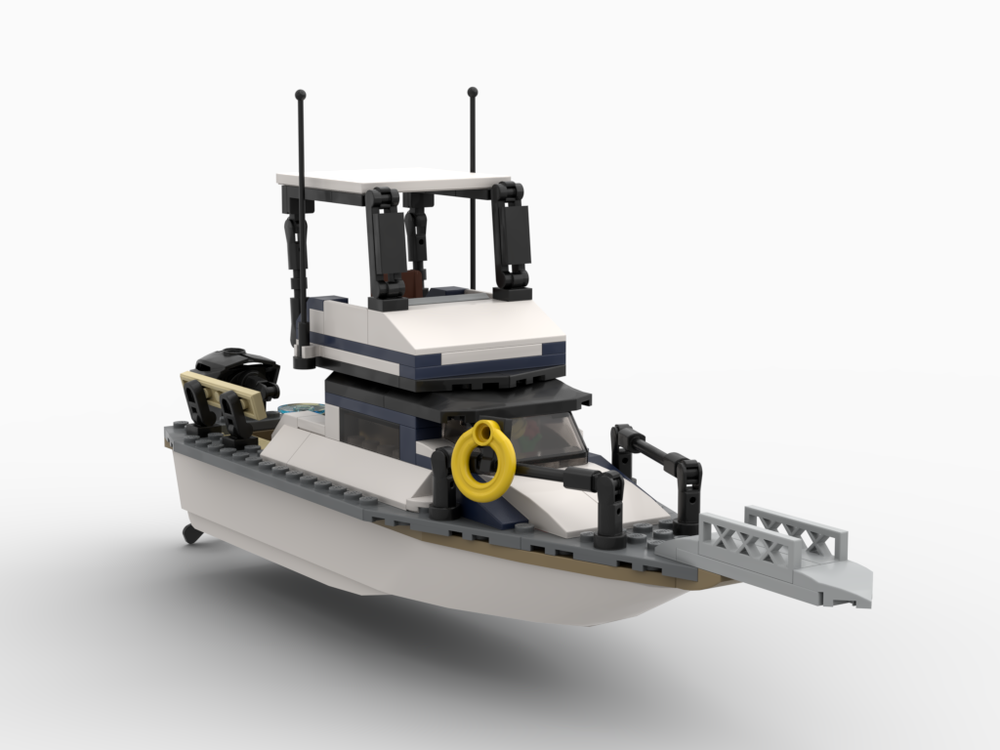 LEGO MOC Boat by owstin | Rebrickable - Build with LEGO