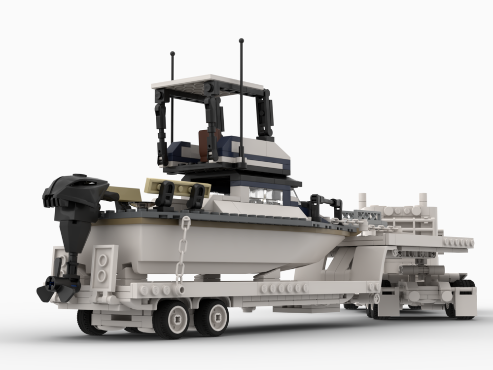 Lego Moc Boat By Owstin Rebrickable Build With Lego