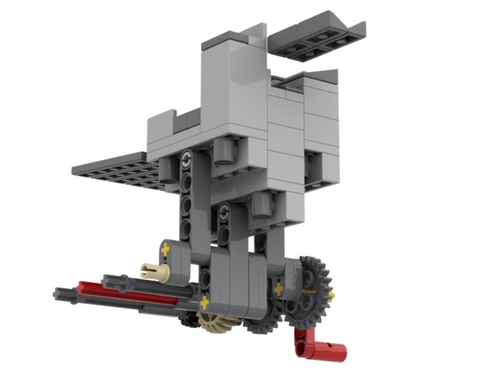 Lego Moc 3x3 Side Stepper Gbc Module By Andybell Rebrickable Build