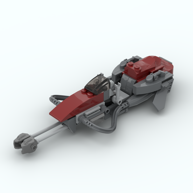 LEGO MOC XPLOR Speeder Bike by hg_moc | Rebrickable - Build with LEGO