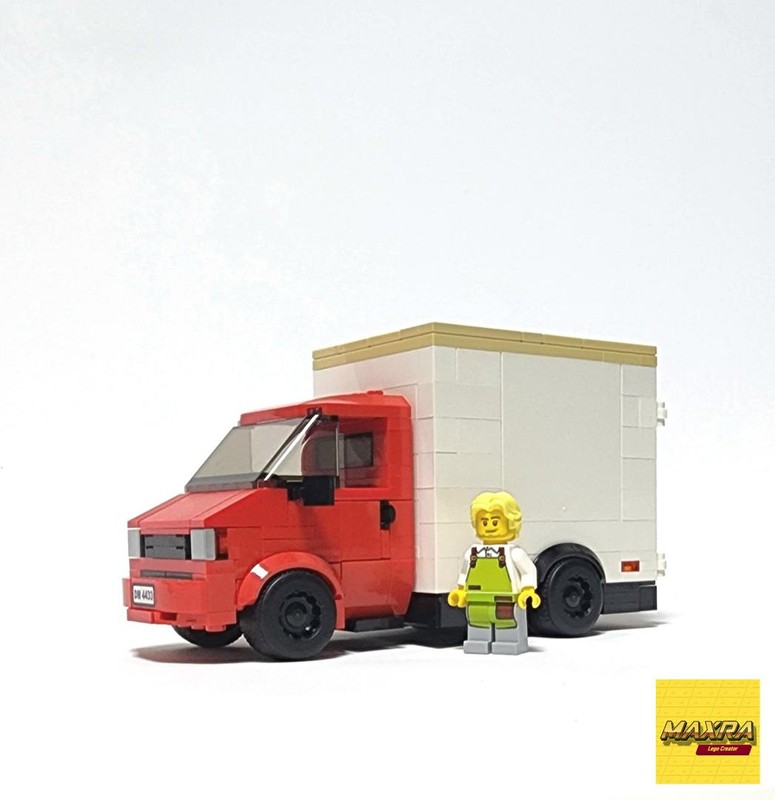 LEGO MOC VW T4 Moving Truck by maxra | Rebrickable - Build with LEGO