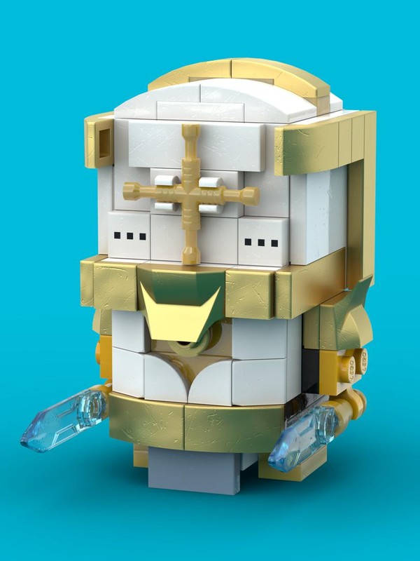 LEGO MOC-154399 Gabriel Brickheadz by dutchsnake5 | Rebrickable - Build ...