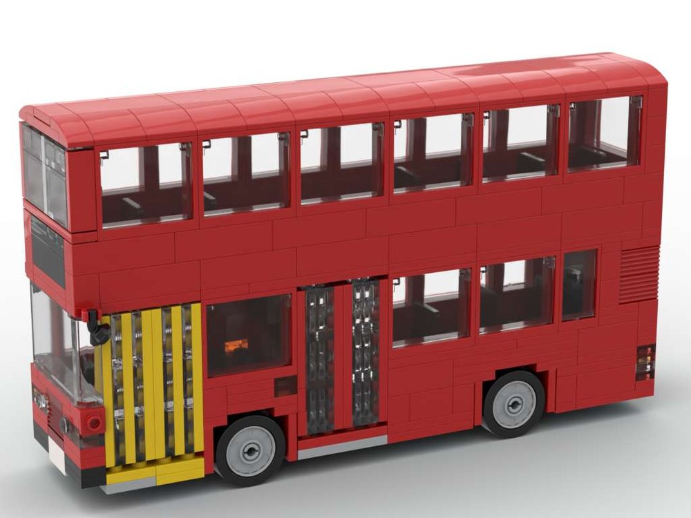 LEGO MOC-154406 Leyland Olympian British Double Decker Bus - London ...