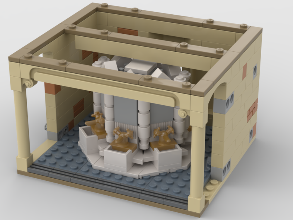 LEGO MOC Girls Bathroom Sink - Chamber of secrets enterance by ...