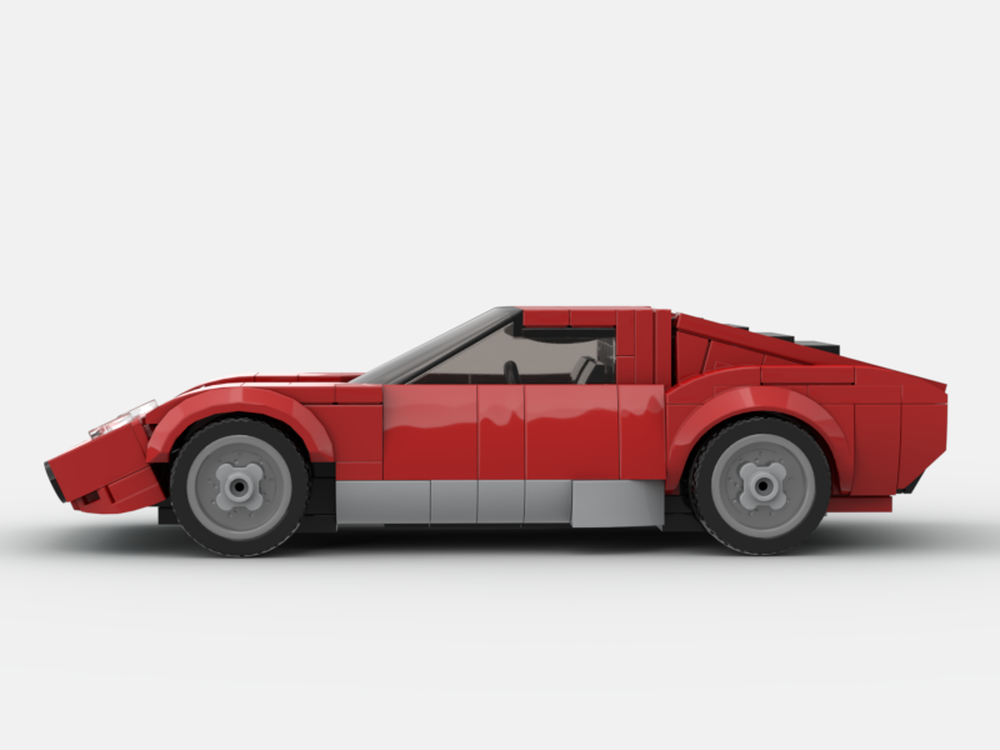 Lego Moc 1972 Lamborghini Miura P400 Sv By Kinetickit Rebrickable