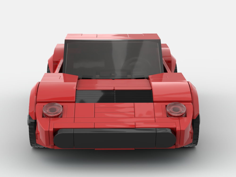 Lego Moc 1972 Lamborghini Miura P400 Sv By Kinetickit Rebrickable
