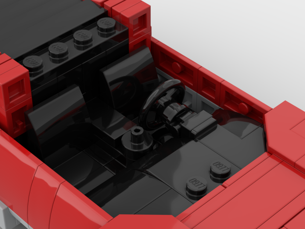Lego Moc 1972 Lamborghini Miura P400 Sv By Kinetickit Rebrickable